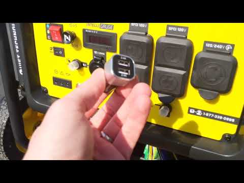 Champion 100520 inverter generator review and walk around