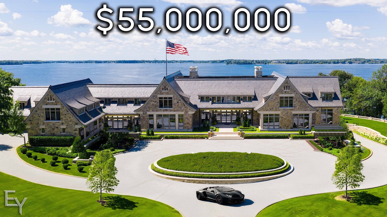 Touring the MOST EXPENSIVE Mansion in Minnesota