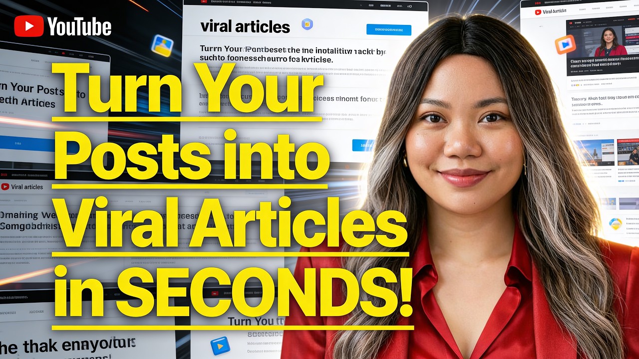 Turn Any Content Into SEO Articles in Seconds