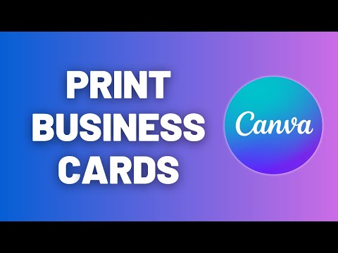 How to Print Business Cards in Canva (Step-by-Step Tutorial)