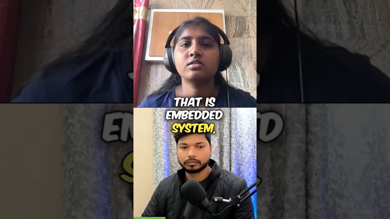 How she get into Embedded Systems ? #job4freshers #interviewsuccess #embedded #theasrshow