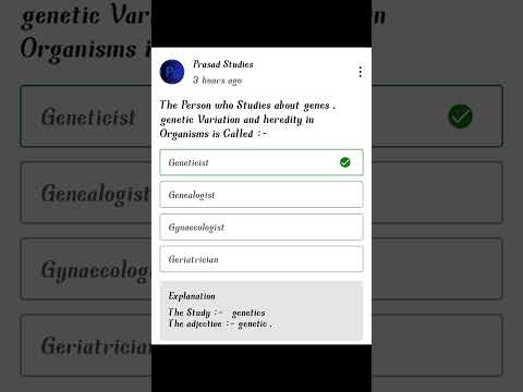 What does the Word { Geneticist } mean ? ? #englishlanguage