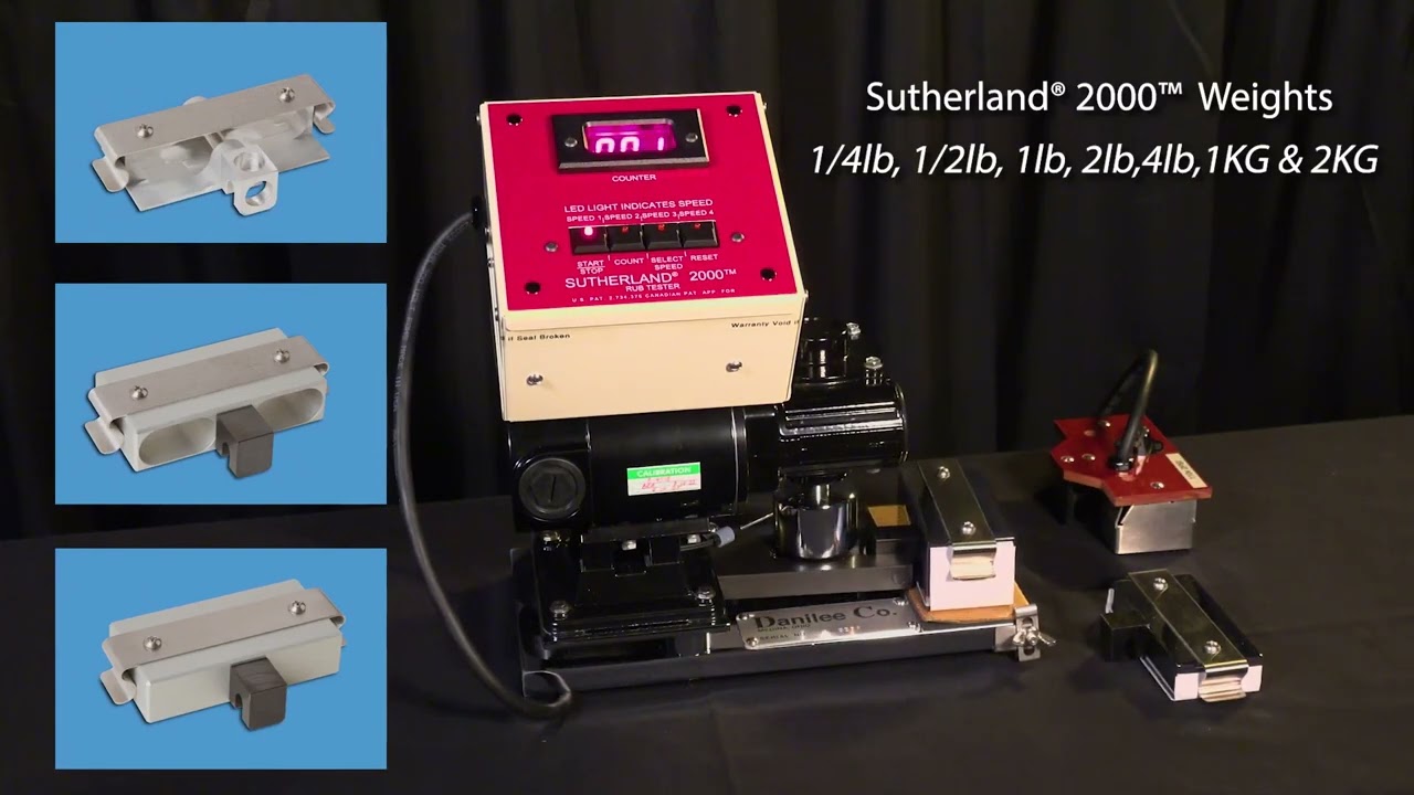 Sutherland 2000 Rub Tester 04