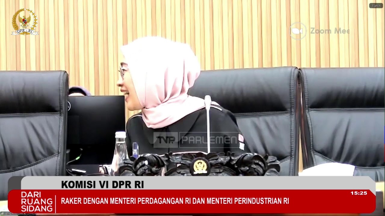 BREAKING NEWS - KOMISI VI DPR RI RAKER DENGAN MENTERI PERDAGANGAN DAN MENTERI PERINDUSTRIAN RI