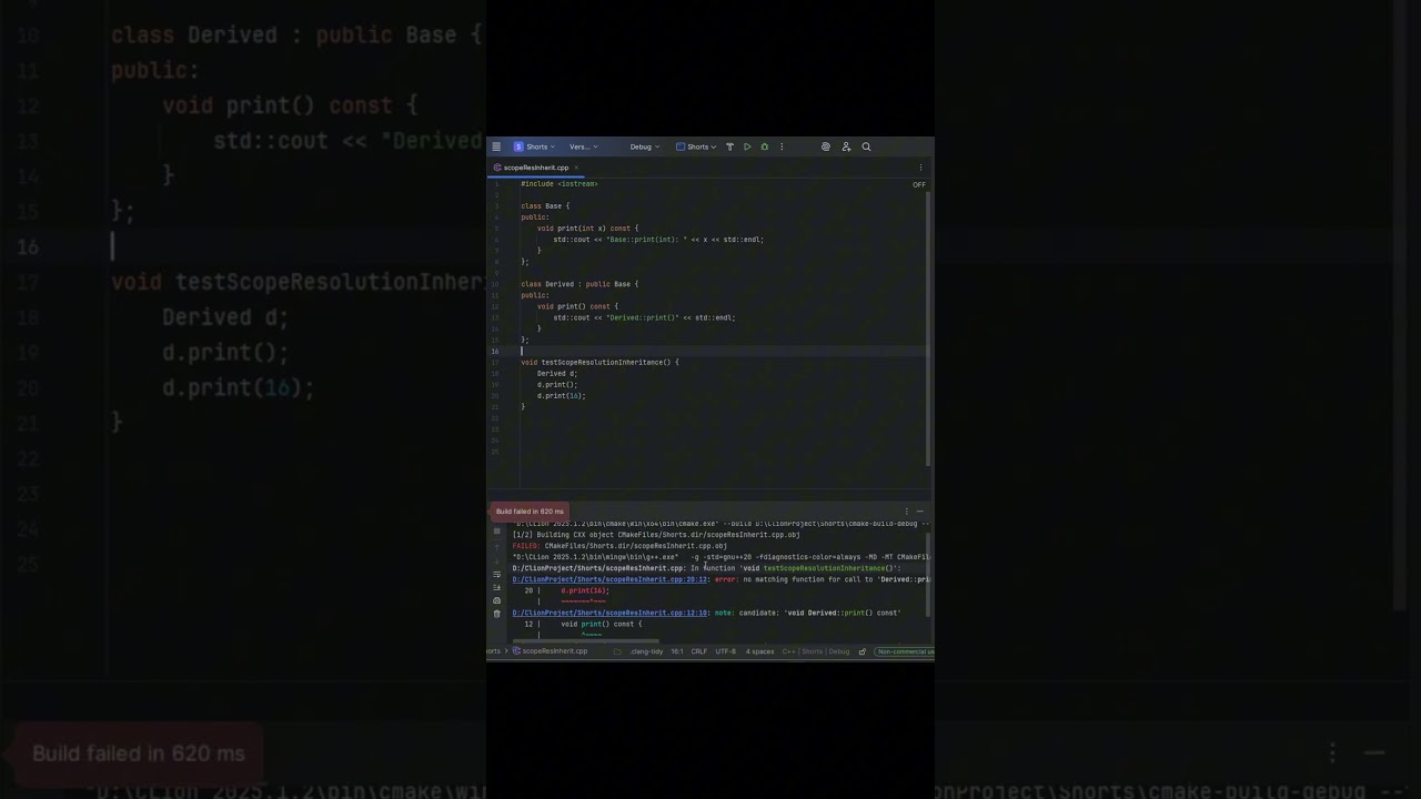 C++ Derived Class Hides a Base Function: How Can You Bring It Back?