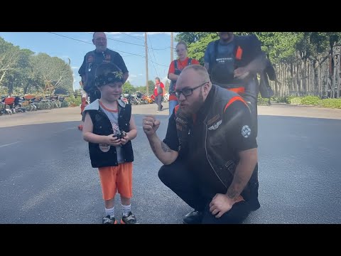 Autistic Child Finds Joy Through Bikers