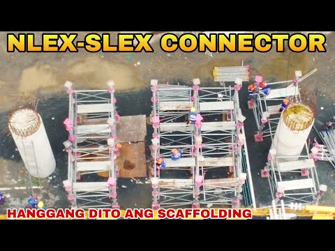 HANGGANG DITO ANG SCAFFOLDING/NLEX-SLEX CONNECTOR SECTION 2 PACO-STA MESA RD UPDATE 06/23/2025