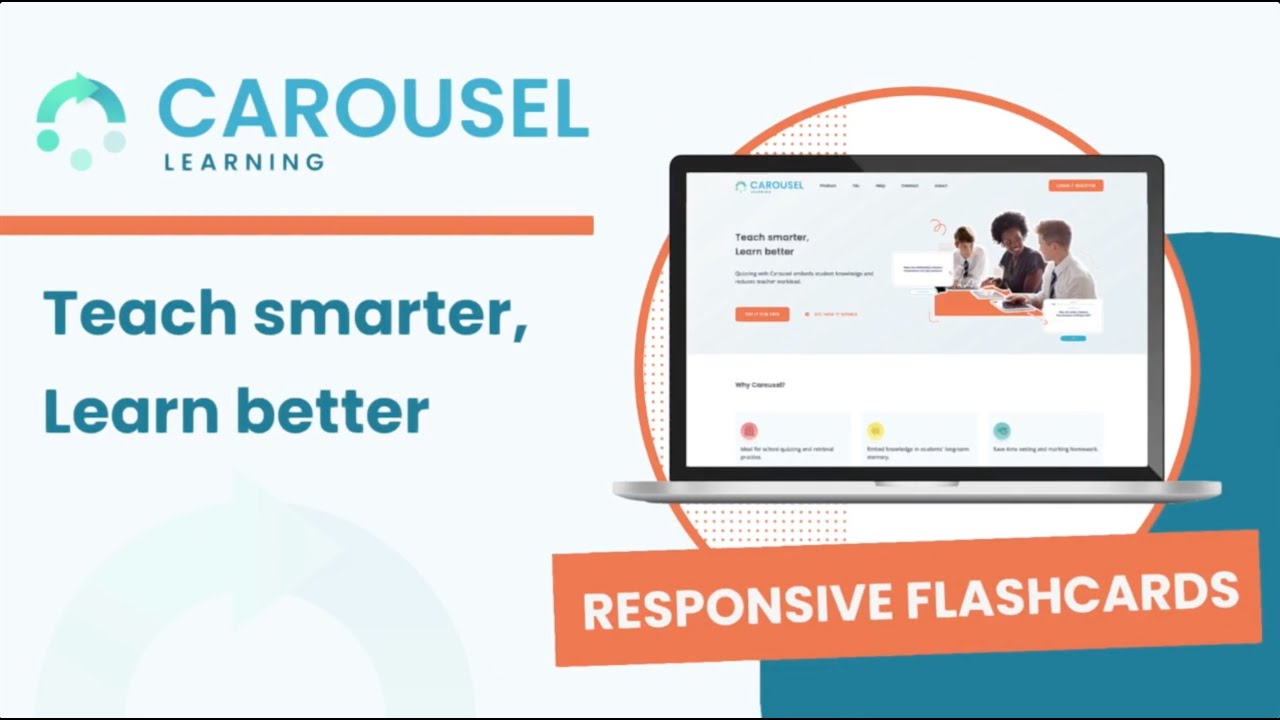 Responsive Flashcards - Carousel Learning