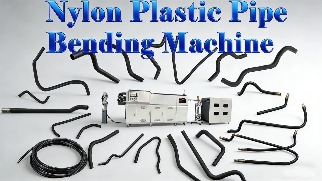 CNC Tube Bending Machine | Automatic Pipe and Tube Bender for Nylon Plastic Pipes