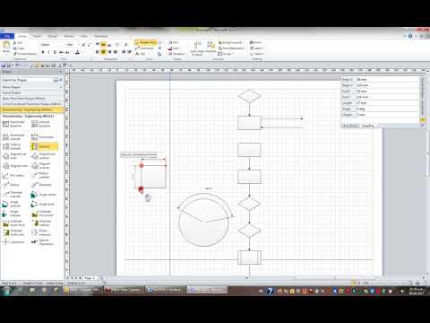 Microsoft Visio 2010 Mastering Series Video 27 Dimensional drawings
