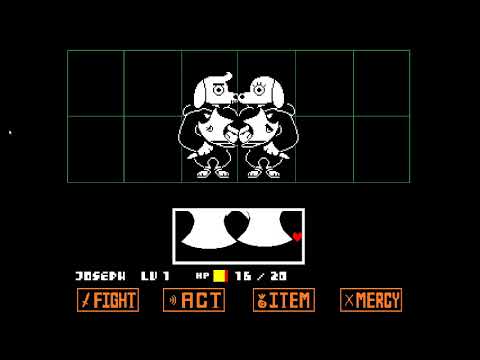 Steam Community :: Video :: Undertale: Dogamy & Dogaressa (Miniboss Fight)