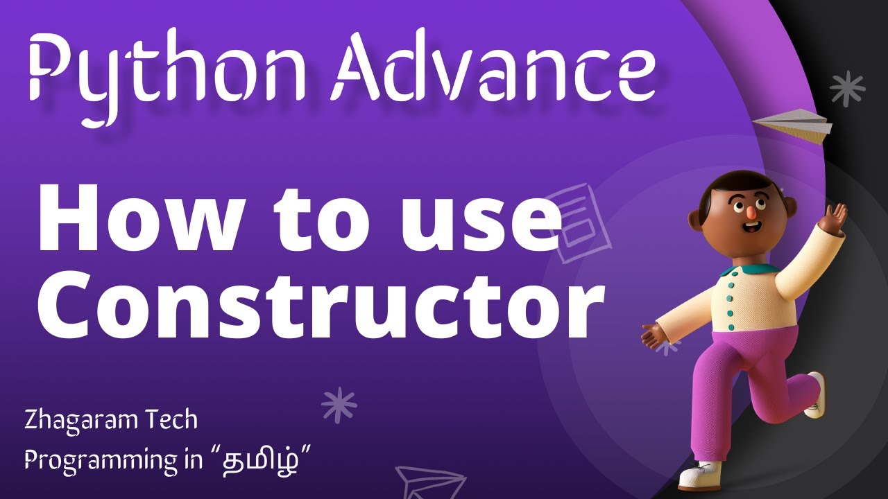 Python Tutorials | Constructor | Tamil