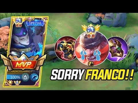 HOW TO COUNTER FRANCO WITH HERO VALIR I TOP GLOBAL 1 VALIR BEST BUILD & EMBLEM 2023 ~ MLBB