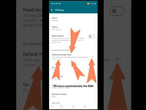 WHATSAPP CHAT AUTOMATICALLY DELETE AFTER 24 HOURS | HOW TO USE DISAPPEARING MESSAGE IN WHATSAPP