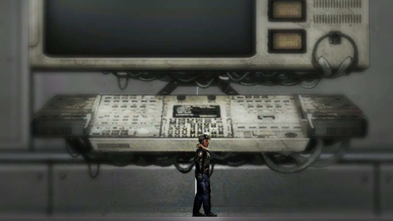 Comically large submarine