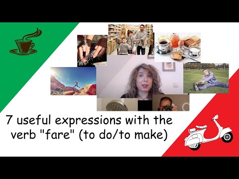 Smart Italian for busy people: 7 useful expressions with the verb "fare" (to do/to make)