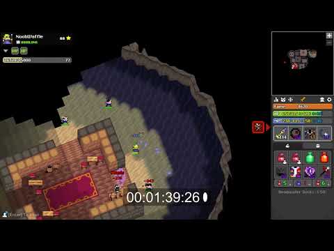 (rotmg WR) Solo DDocks 2:34 all 3 bosses w/ Near Death Experience
