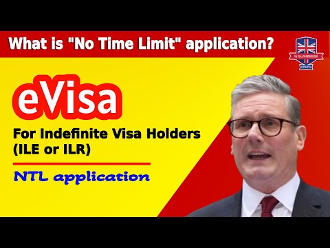 What is "No Time Limit" application | eVisa for NTL applicants