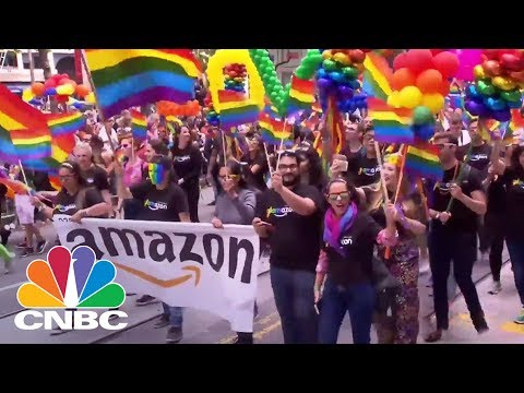 Tech Companies Support Diversity And Inclusion At SF Pride | CNBC