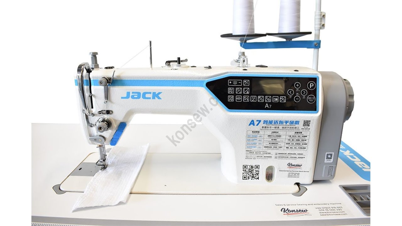 Jack A7-D Digital Feeding Computerised Single Needle Lockstitch Machine