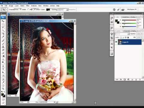 PHOTOSHOP CS Phóng to ảnh, Cắt ảnh KS Dương Trung Hiếu