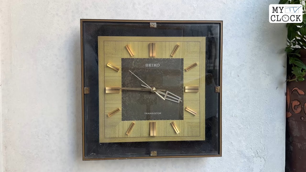 SEIKO TTX-644 Transistor Wall Clock – Detailed Design & Close-up Look セイコー トランジスタ掛時計｜外観ディテール紹介