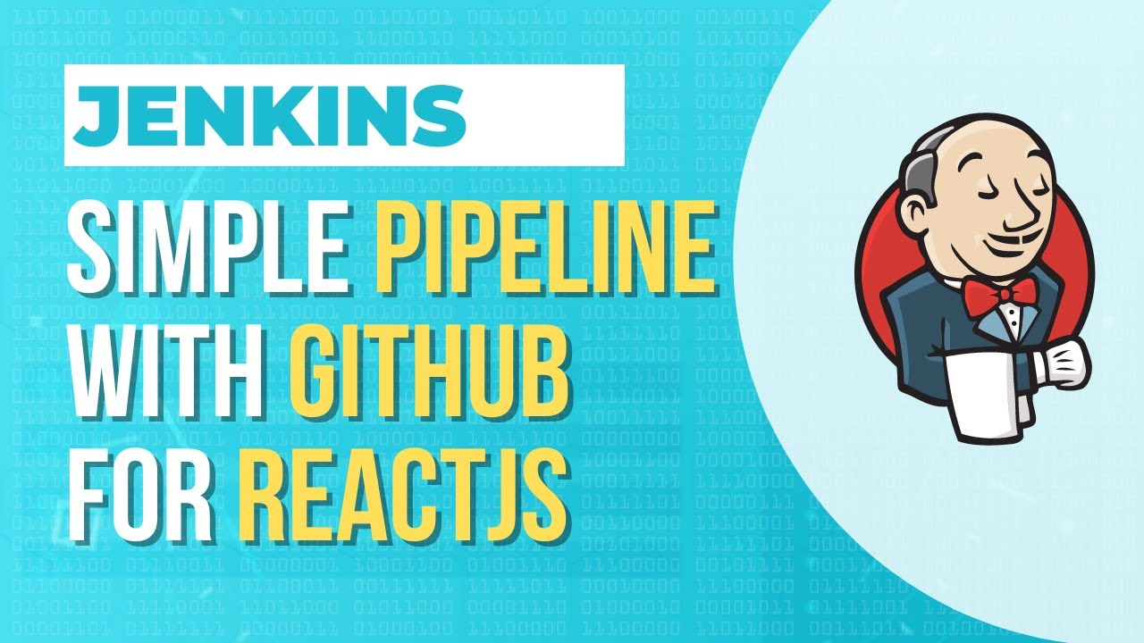 Creating a pipeline (CD) for deploying ReactJS based on a Github repository  - Docker usage example