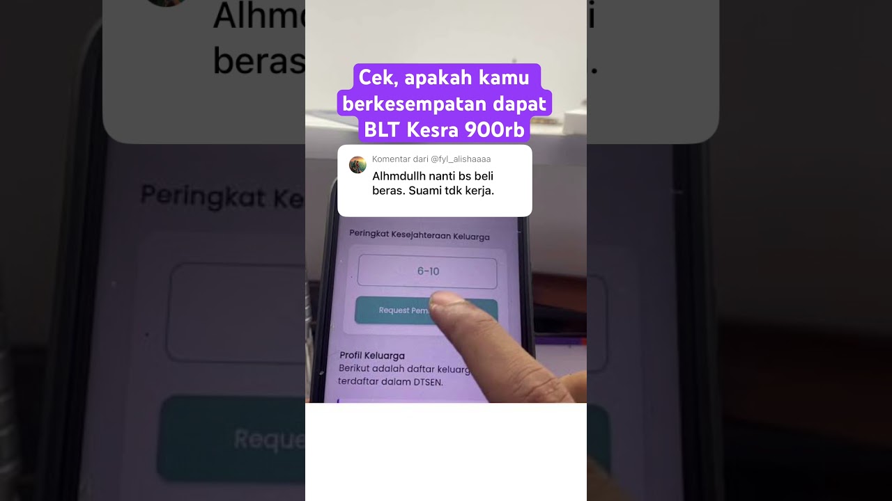 Check if you have the opportunity to get BLT Kesra