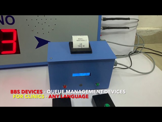 Token Display System - Restaurant Token Number Display Manufacturer ...