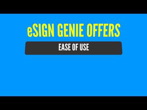 eSign Genie - #1 Easiest and Most Collaborative eSignature Software