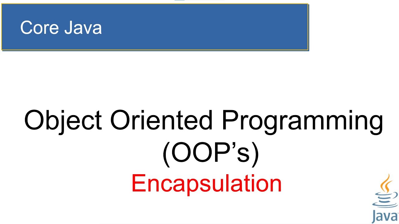 #30 - A2A LEARNER || Core Java-Object Oriented Programming - Encapsulation
