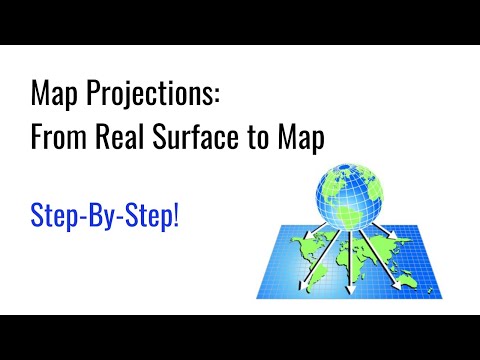 Map Projections: From Real Surface to Map