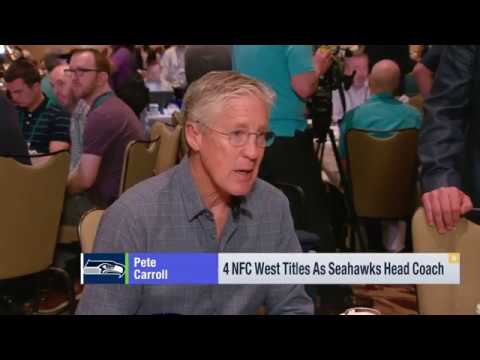 Pete Carroll: "Brian Schottenheimer will challenge Russell Wilson in 2018" | Mar 27, 2018