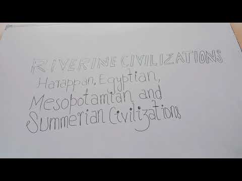 Why riverine civilizations flourished on river banks in Urdu class xi