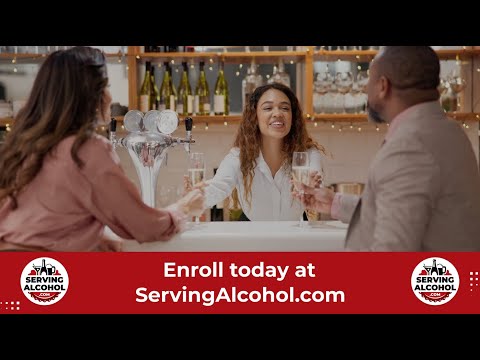 Get Your Online Alcohol Certification With Serving Alcohol Today!