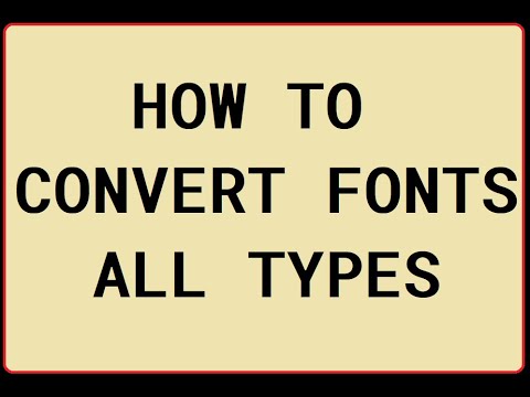 HOW TO CONVERT UNICODE FONT TO ANY OTHER ANSI FONT HINDI MARATHI DEVANAGARI ALL