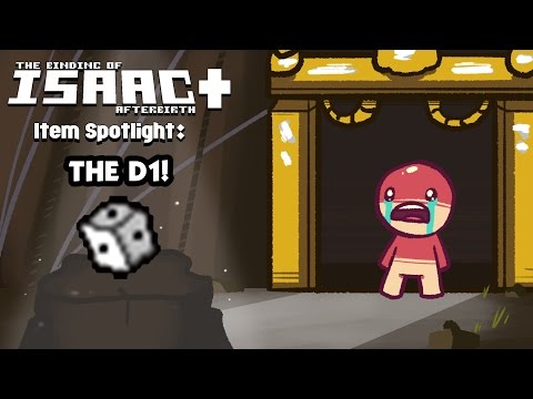 🎲 Isaac Afterbirth Plus Item Spotlight - The D1 🎲- What does the D1 do? How to use the D1!