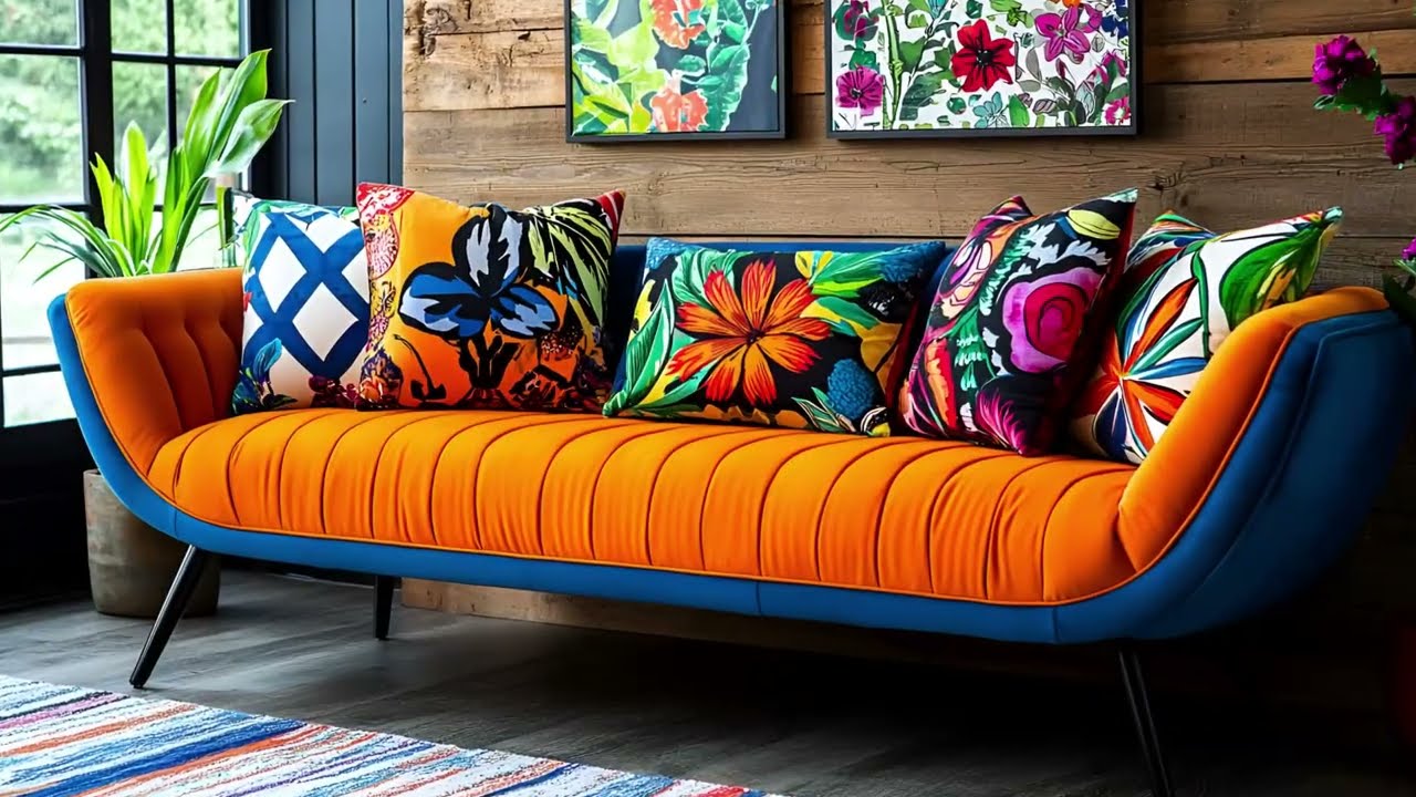 Maximalist Rustic Elegance: Bold Colors and Patterns for 2025