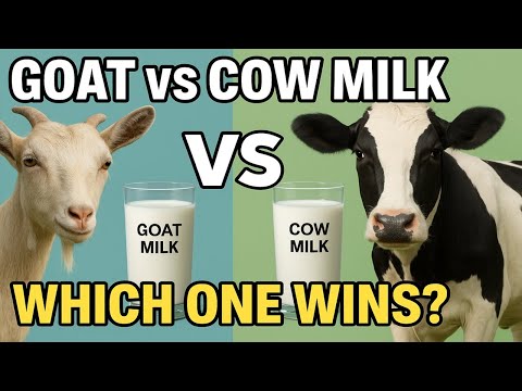 Goat Milk vs. Cow Milk: Which is Healthier in 2025?