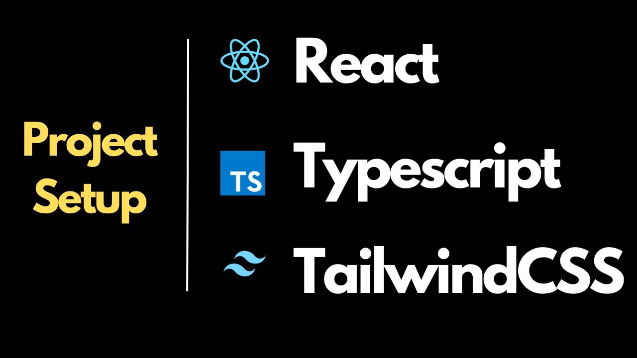 React + Typescript +  TailwindCSS project setup in under 4 minutes