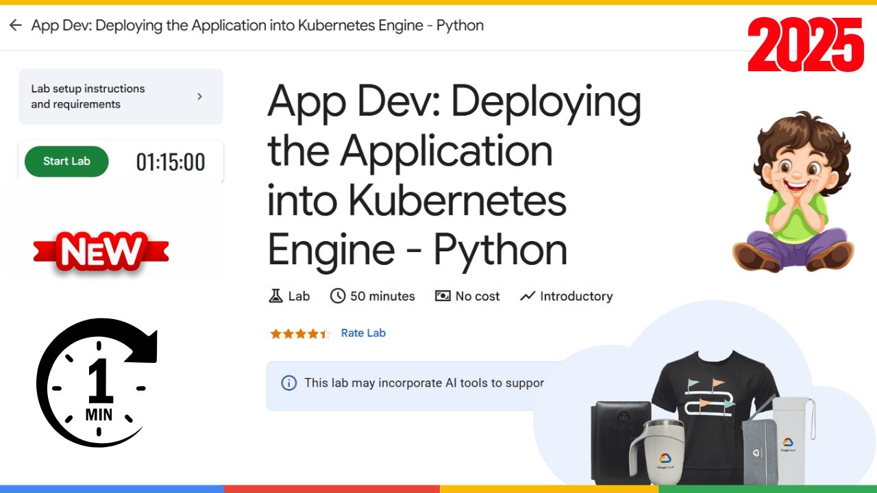 App Dev: Deploying the Application into Kubernetes Engine - Python | GSP188