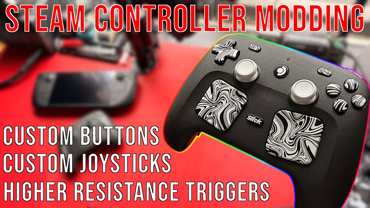 I Built a CUSTOM Steam Controller