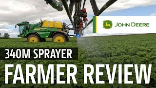 John Deere UK Farmer Review: John Deere 340M Sprayer in Action ...