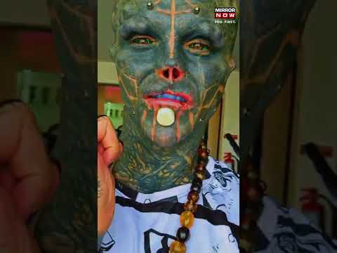 French Man Cuts His Lips, Ears, And 2 Fingers, Plans To Amputate One Leg To Become 'Black Alien'