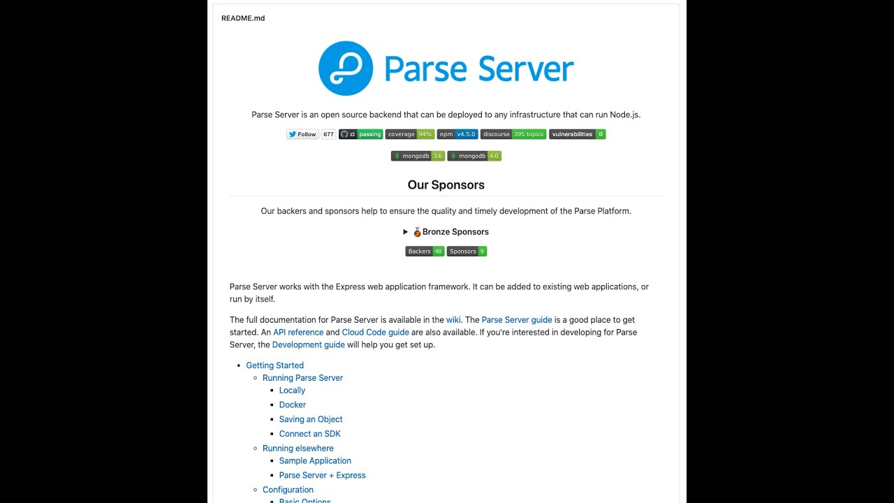 Parse Open Source: A low code backend to accelerate your App development