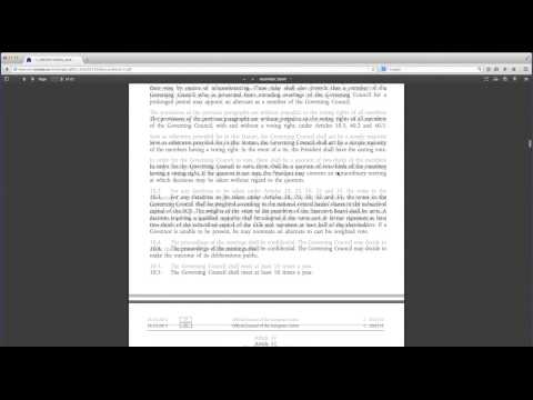 Article 21 - ECB