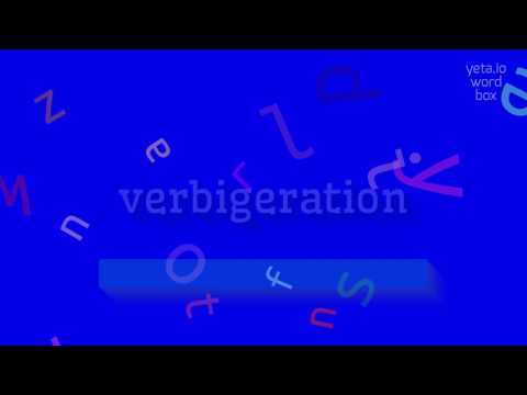 How to say "verbigeration"! (High Quality Voices)