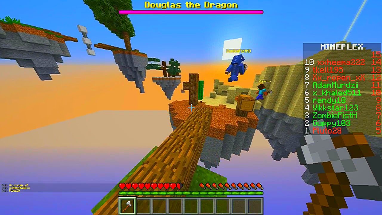 Minecraft DRAGON ESCAPE Parkour #3 with Vikkstar