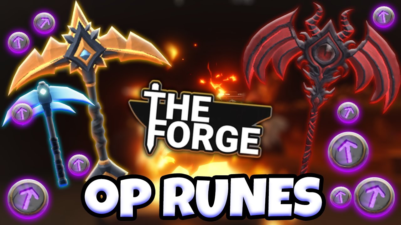 What Are The BEST Runes For Arcane & Demonic Pickaxe On The Forge