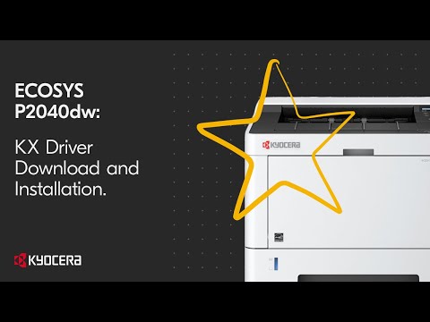 Kyocera P2040dw KX Driver Download and Installation